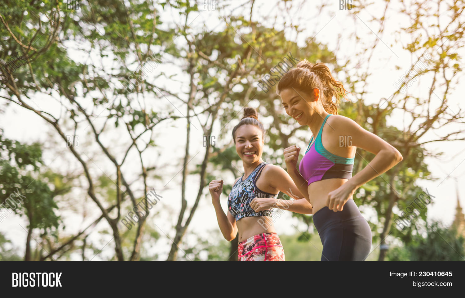 Two Athletic Woman Image & Photo (Free Trial) | Bigstock