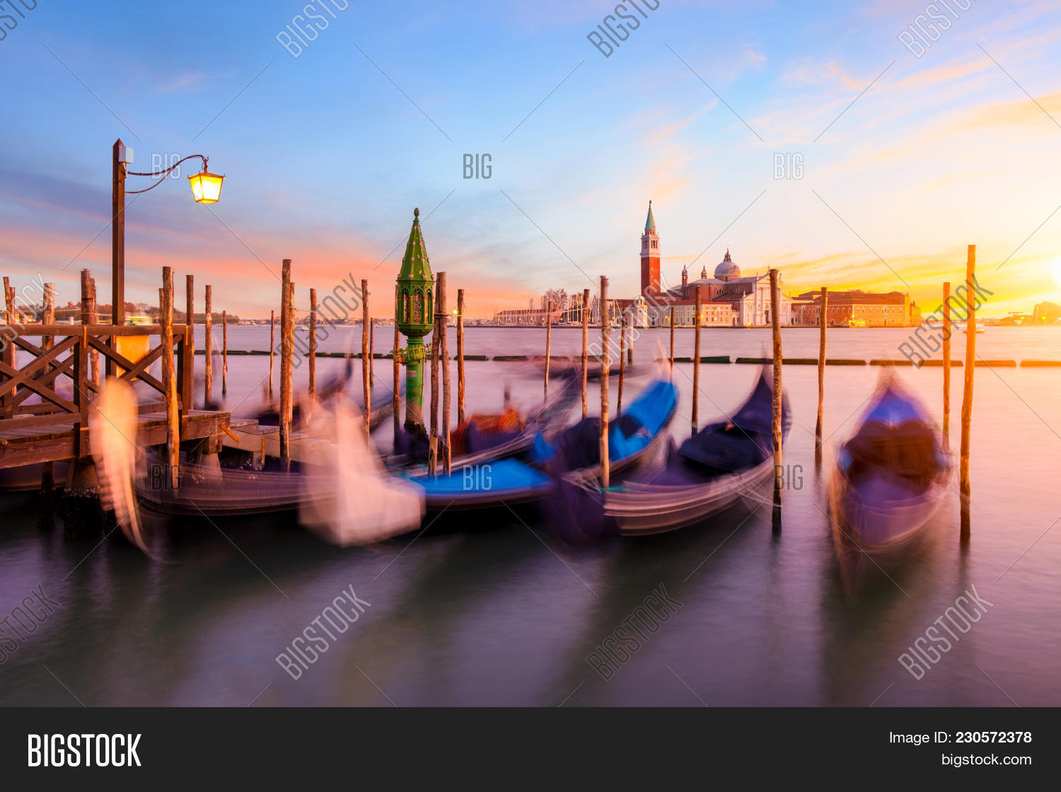 Sunset Venice. Italy Image & Photo (Free Trial) | Bigstock