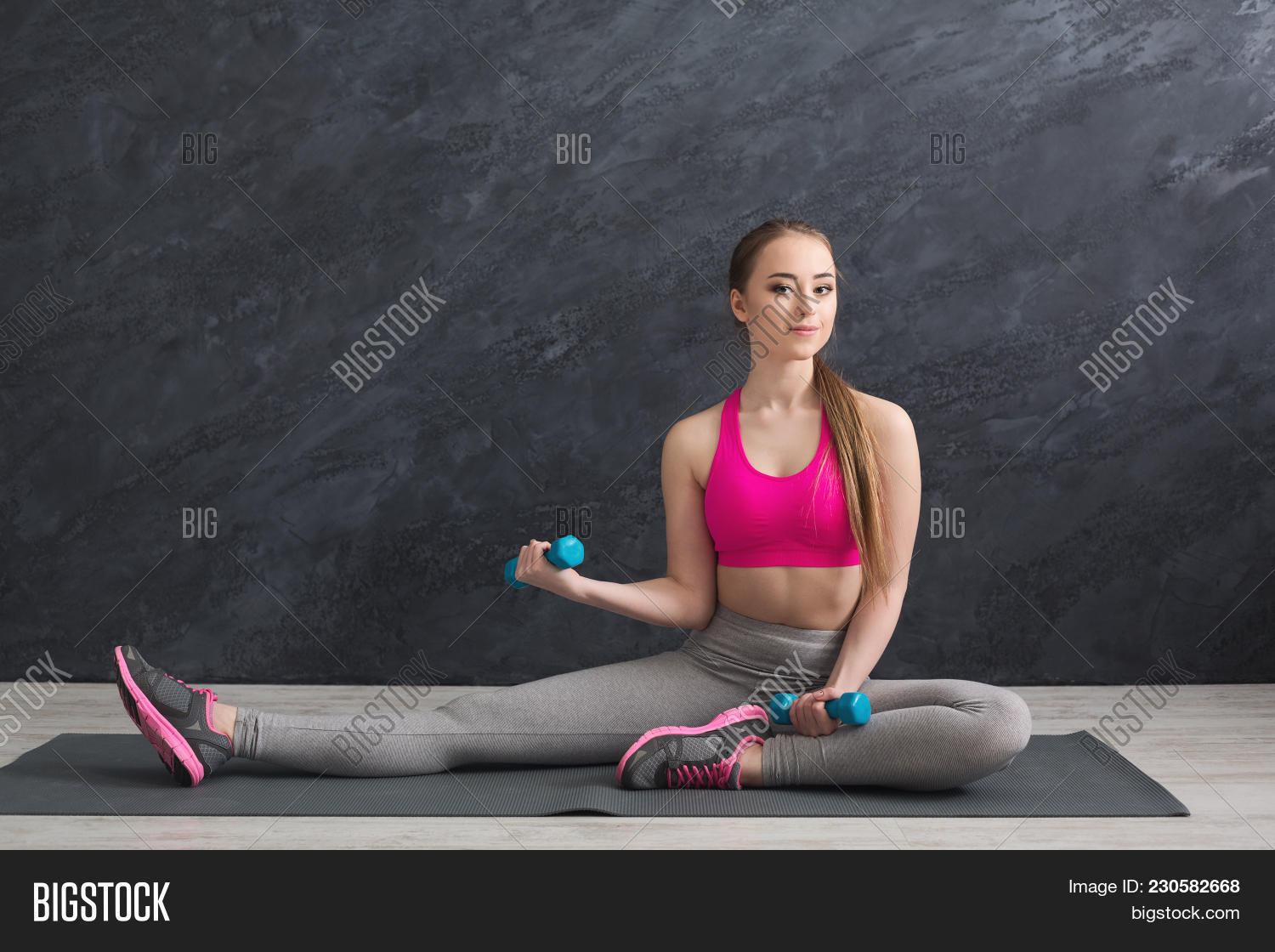 Happy Fitness Woman Image & Photo (Free Trial) | Bigstock