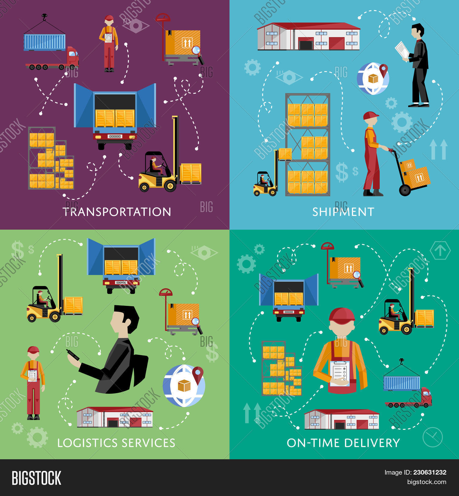 Warehouse Process Image & Photo (Free Trial) | Bigstock