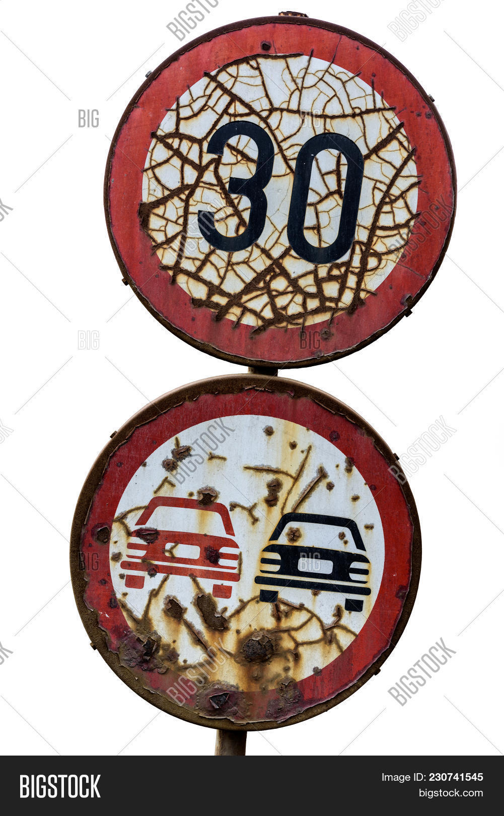 Traffic Sign Isolated Image & Photo (Free Trial) | Bigstock