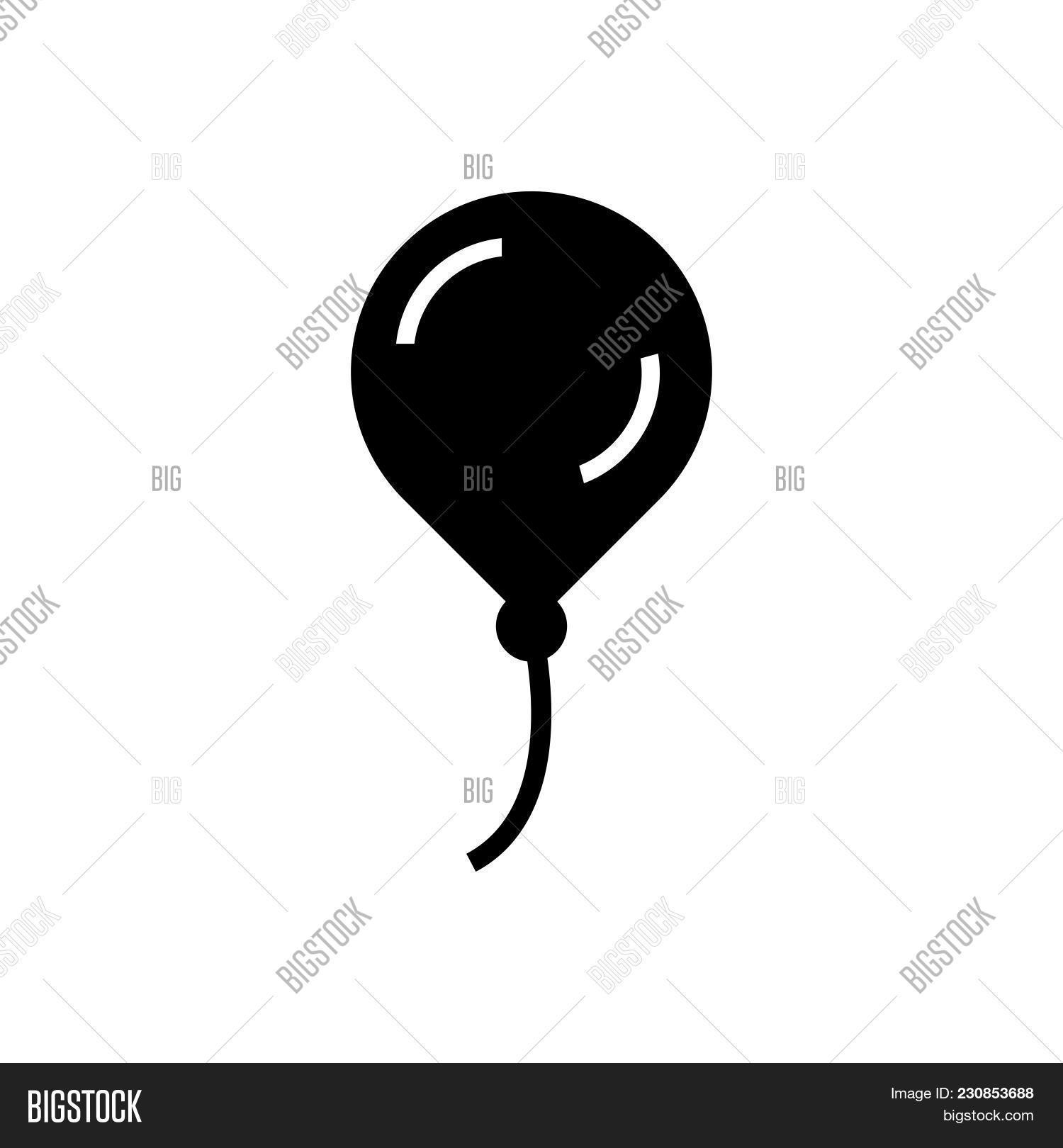 Helium Balloon Vector Vector & Photo (Free Trial) | Bigstock