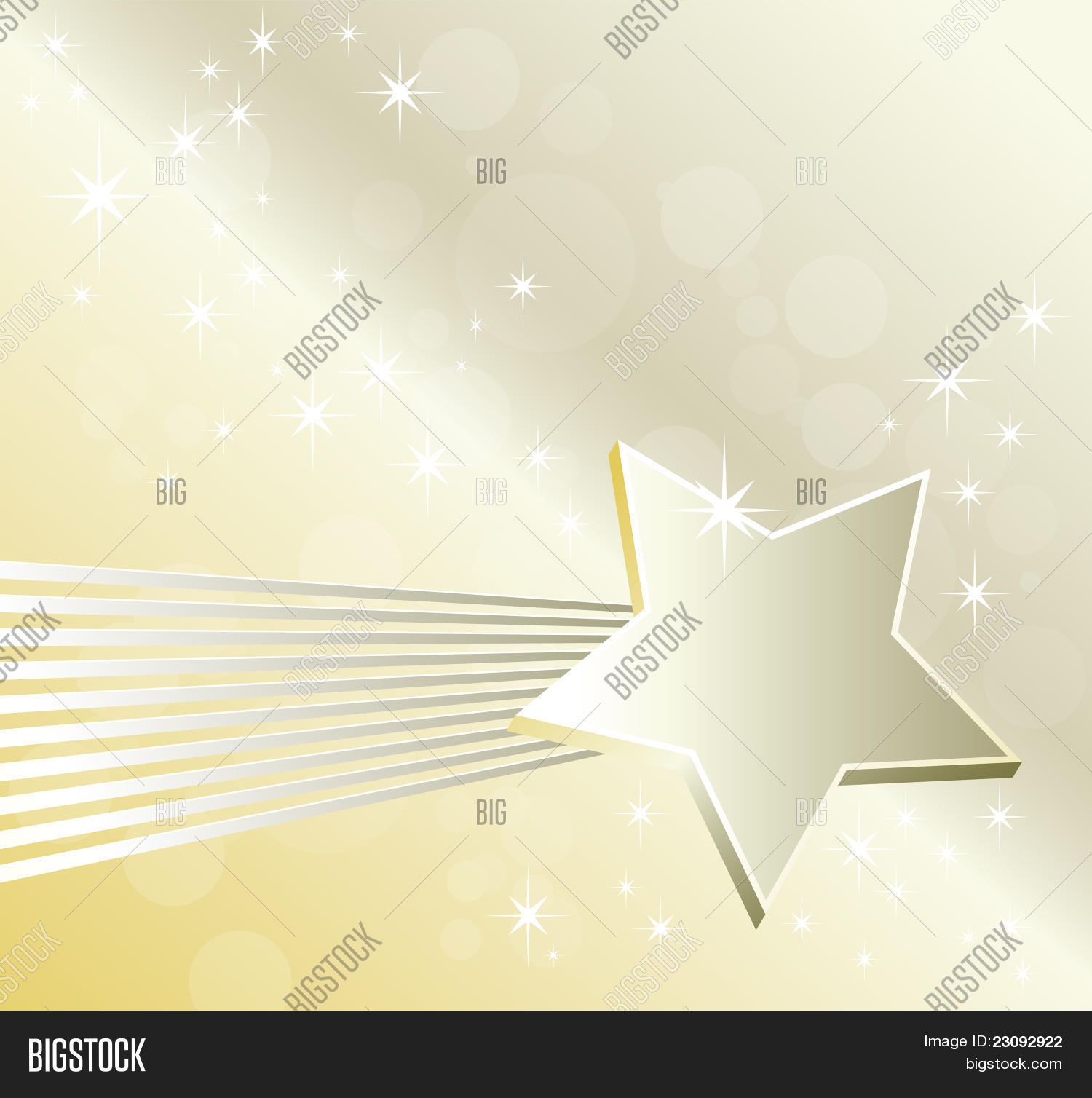 Falling Star Template Vector & Photo (Free Trial) | Bigstock