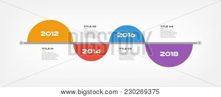 Circle Timelines Vector & Photo (Free Trial) | Bigstock