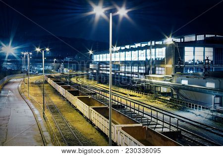 Industrial Rail Yard Image & Photo (Free Trial) | Bigstock
