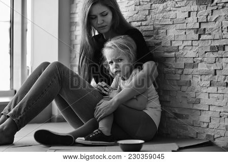 Homeless Poor Woman Image & Photo (Free Trial) | Bigstock