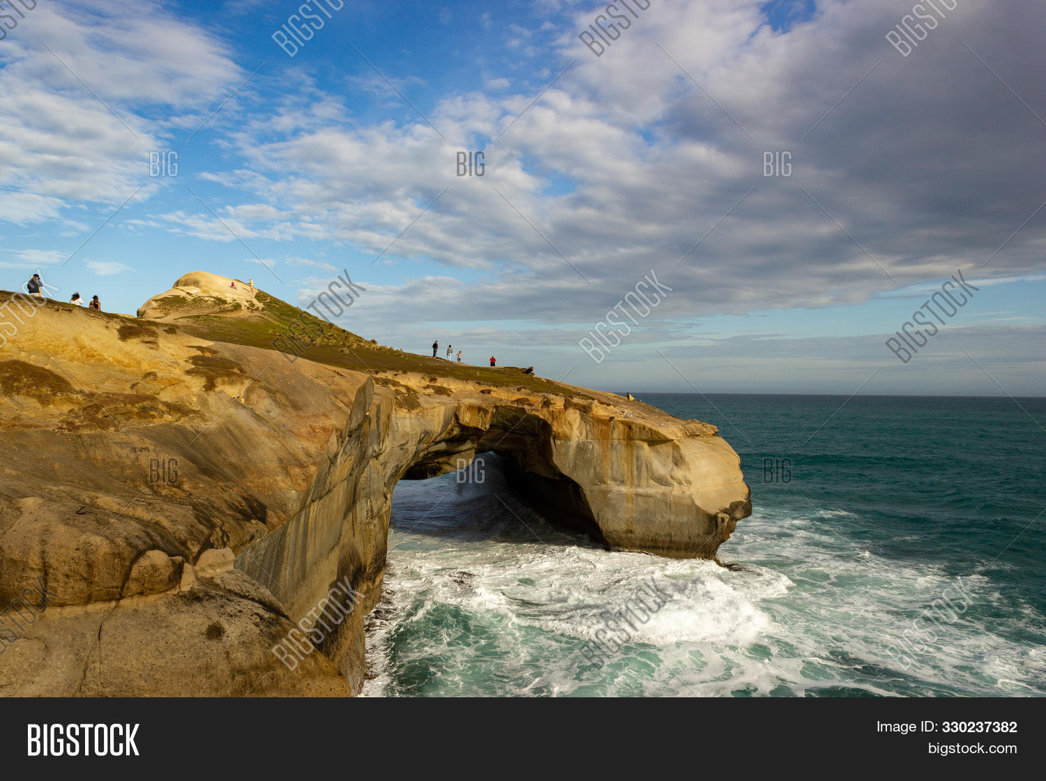 Tunnel Beach - Image & Photo (Free Trial) | Bigstock