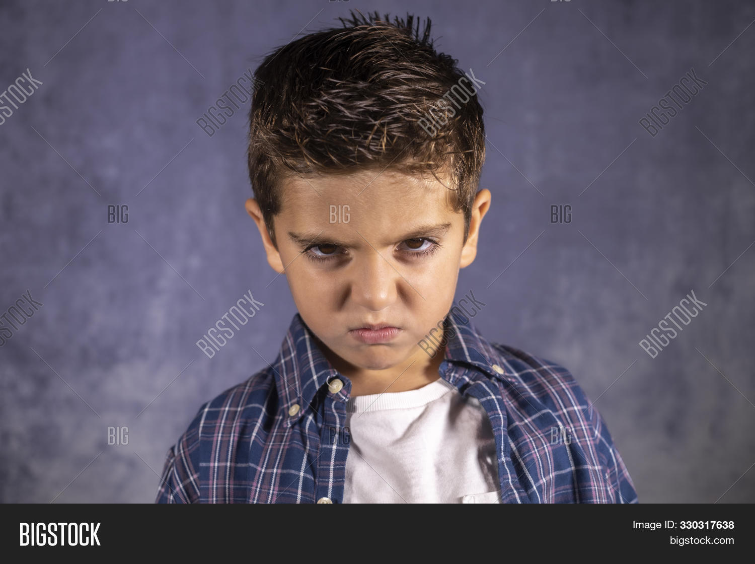 Angry Child. Little Image & Photo (Free Trial) | Bigstock