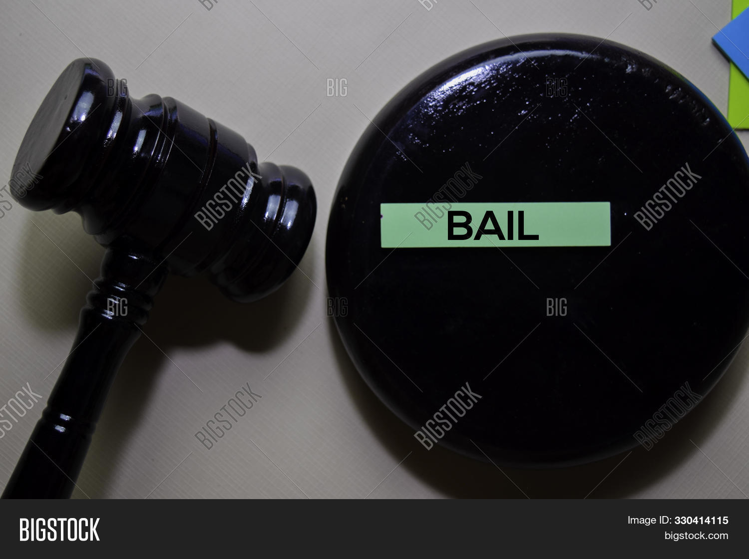 Bail Text On Sticky Image & Photo (Free Trial) | Bigstock