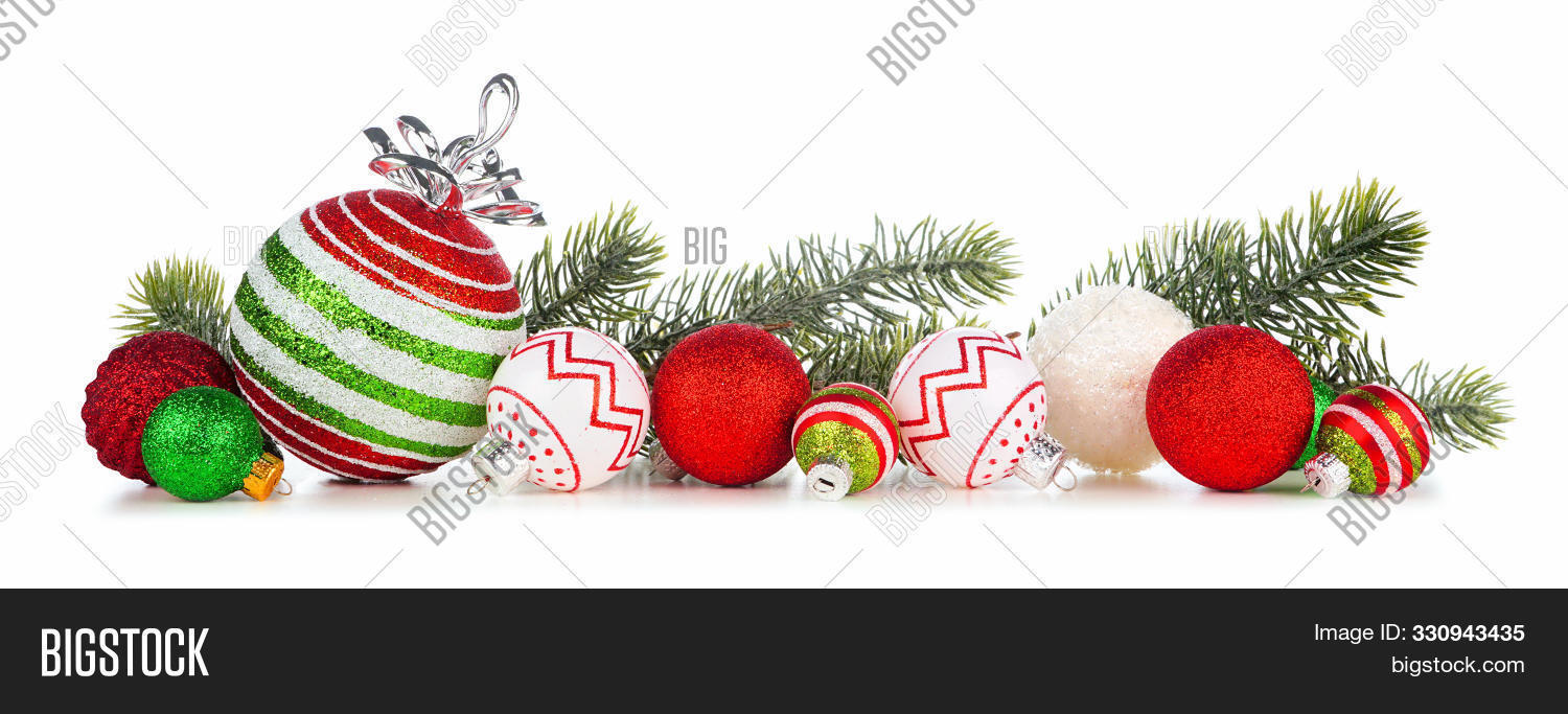 Christmas Border Red, Image & Photo (Free Trial) | Bigstock
