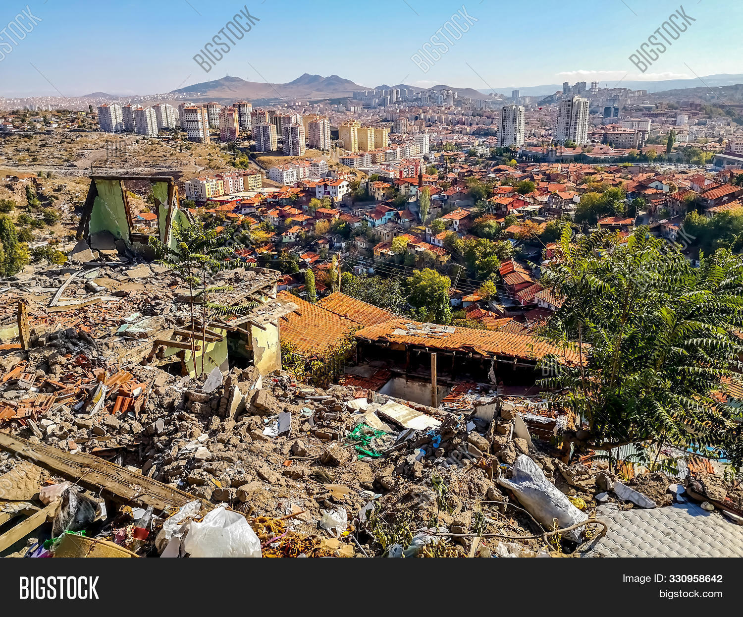 Destroyed Huts Slums Image & Photo (Free Trial) | Bigstock
