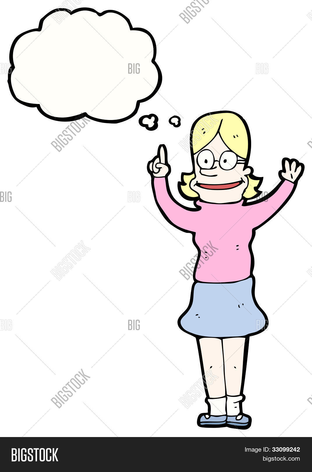 Cartoon Sensible Woman Image & Photo (Free Trial) | Bigstock