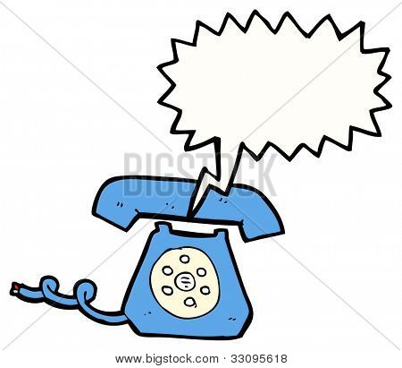 Cartoon Retro Ringing Image & Photo (Free Trial) | Bigstock