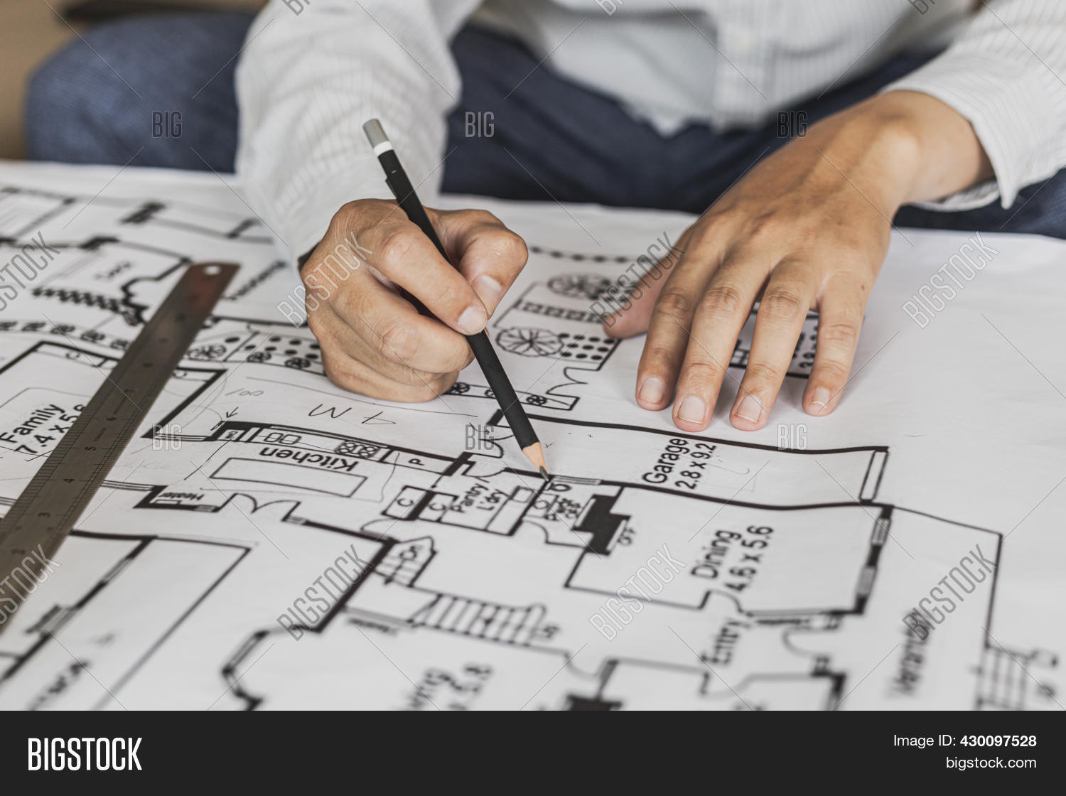 Architects Write On Image & Photo (Free Trial) | Bigstock