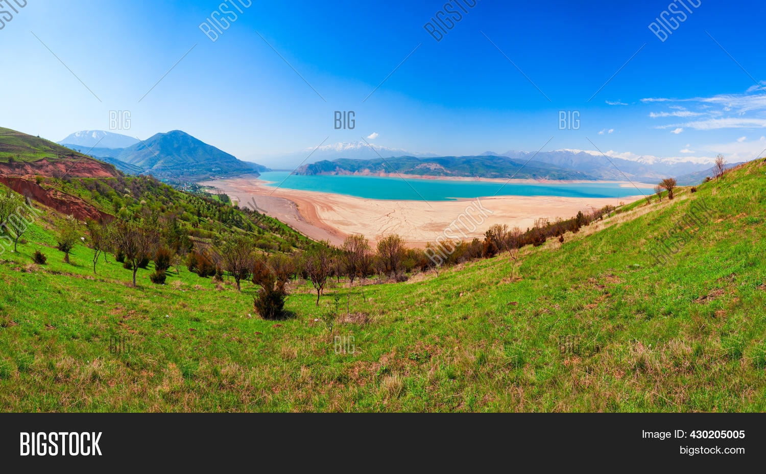 Lake Charvak Chorvoq Image & Photo (Free Trial) | Bigstock