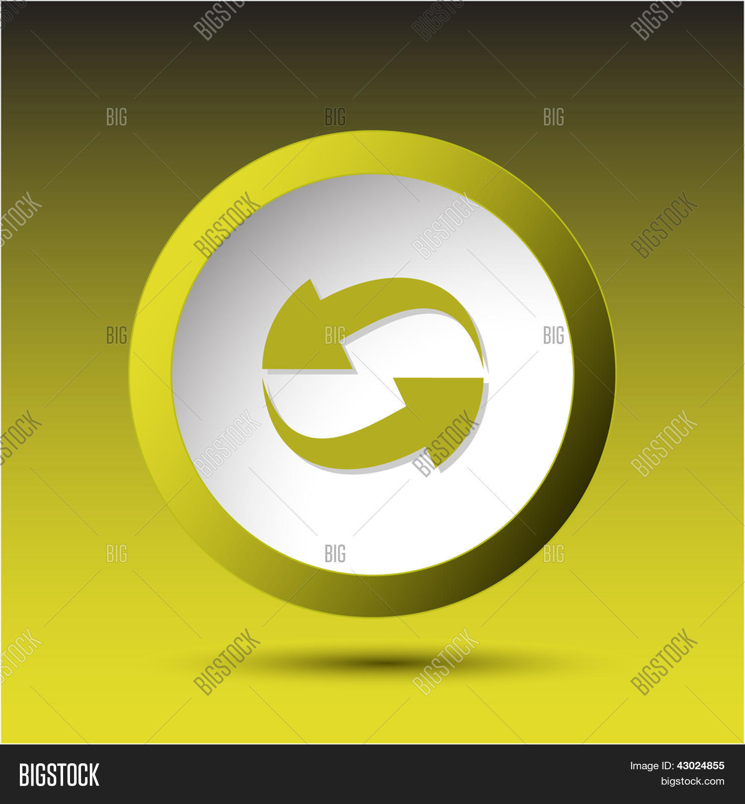 Vector y foto Símbolo De (prueba gratis) | Bigstock