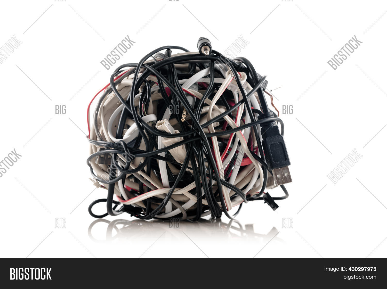 Jumbled Pile Wires Image & Photo (Free Trial) | Bigstock