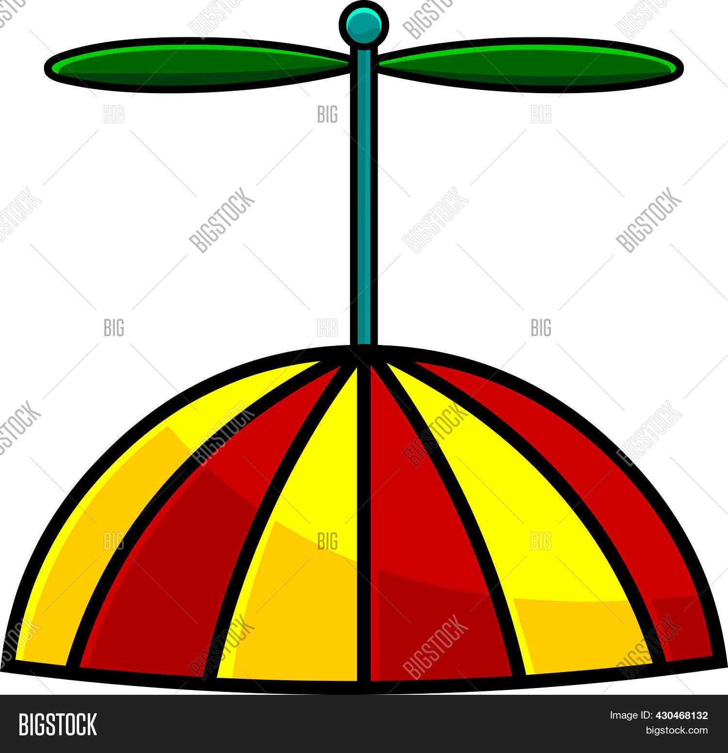 Cartoon Kid Propeller Image & Photo (Free Trial) | Bigstock