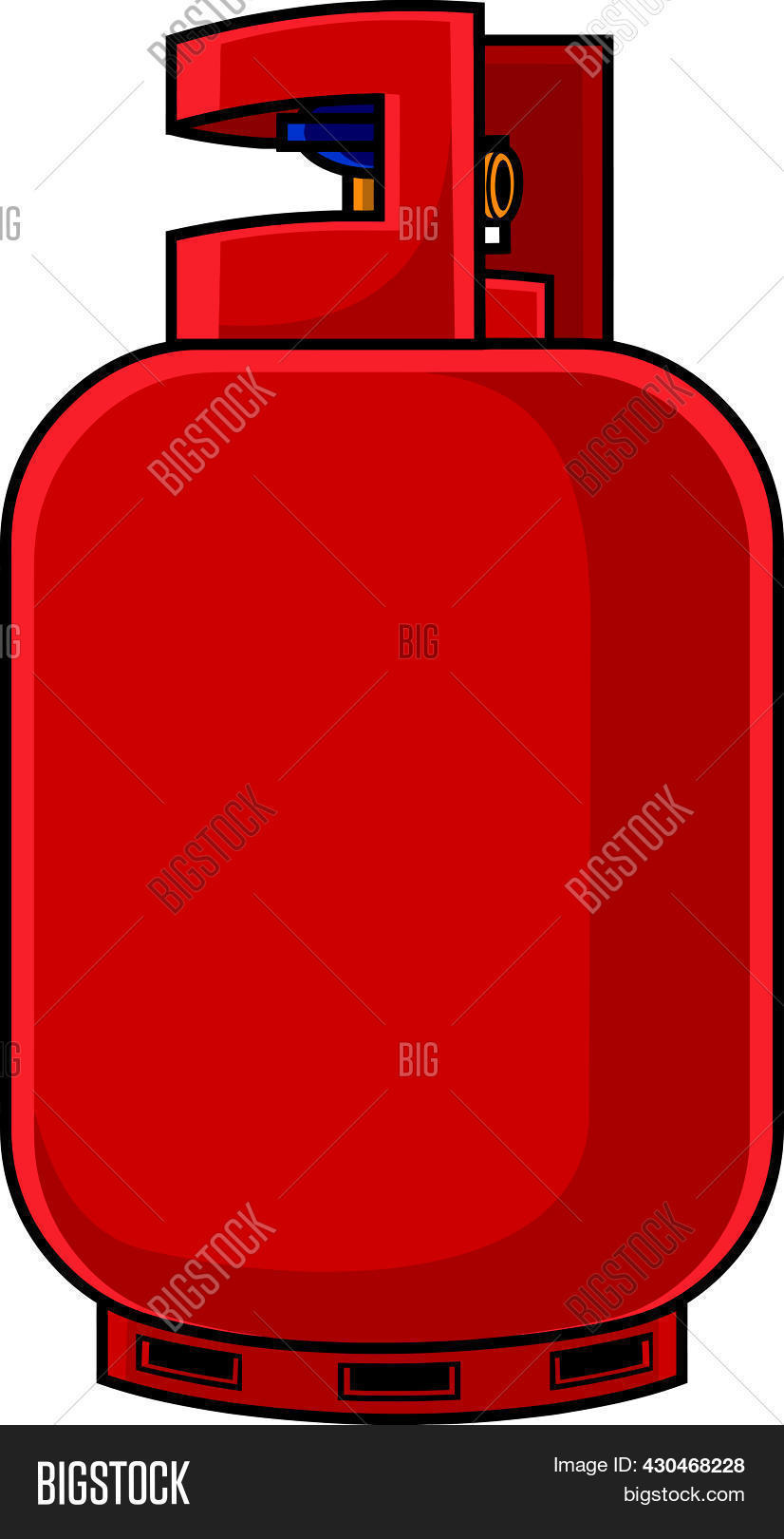 Cartoon Red Propane Image & Photo (Free Trial) | Bigstock