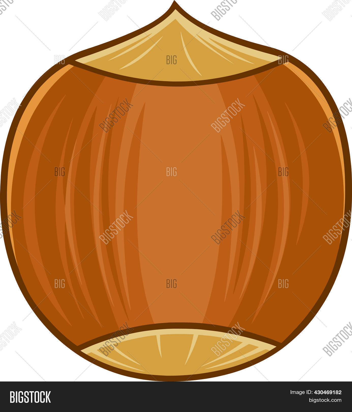 Cartoon Hazelnut. Image & Photo (Free Trial) | Bigstock