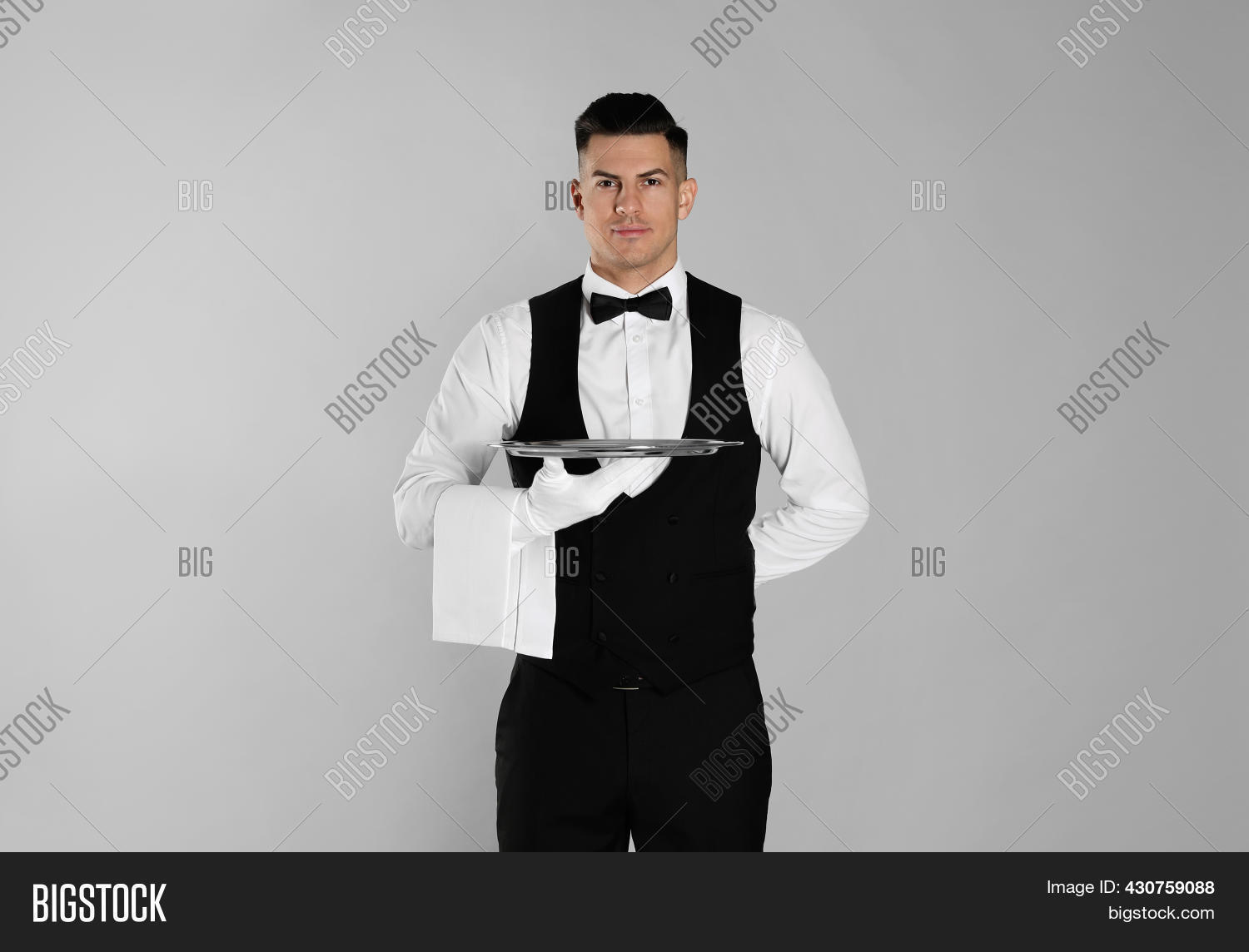 Handsome Butler Tray Image & Photo (Free Trial) | Bigstock
