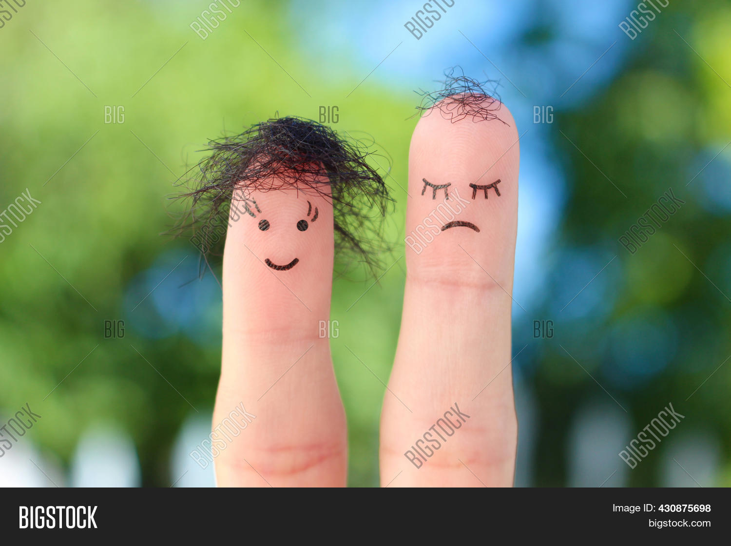 Fingers Art People. Image & Photo (Free Trial) | Bigstock
