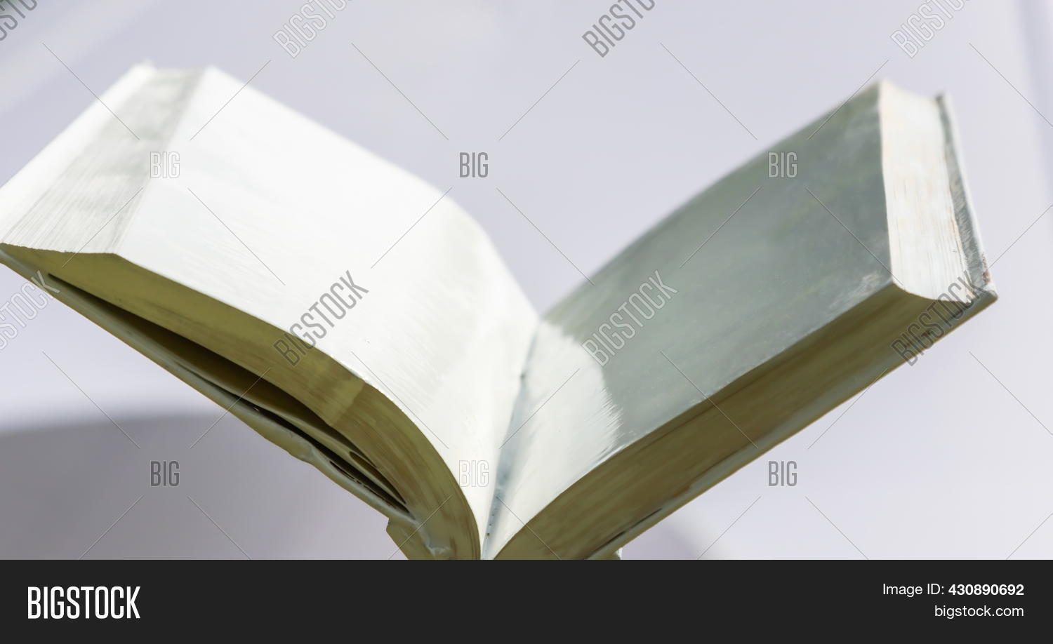 Blank White Open Book Image & Photo (Free Trial) | Bigstock
