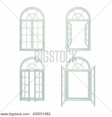 Arched Windows Icons Vector & Photo (Free Trial) | Bigstock