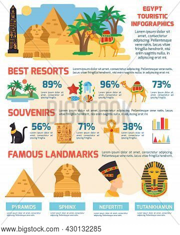 Egypt Infographic Set Vector & Photo (Free Trial) | Bigstock