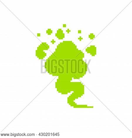 Fart Pixel Art. 8 Bit Vector & Photo (Free Trial) | Bigstock