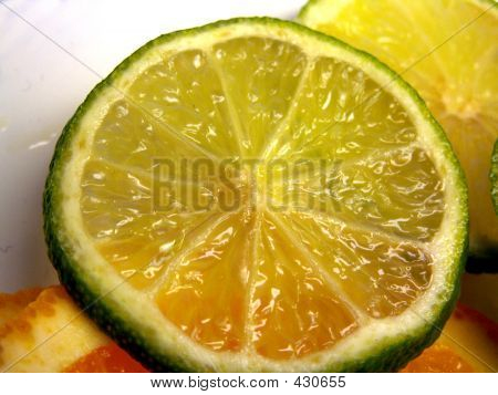 Slice Lime Image & Photo (Free Trial) | Bigstock
