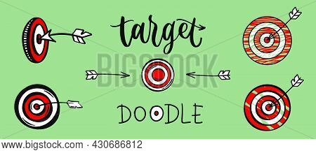 Target Doodle. Aim Vector & Photo (Free Trial) | Bigstock