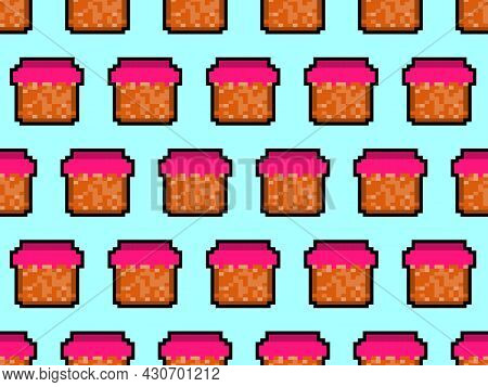 Jar Jam Seamless Vector & Photo (Free Trial) | Bigstock