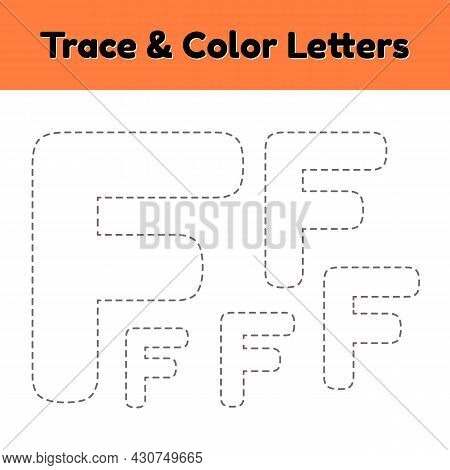 Trace Line Letter Image & Photo (Free Trial) | Bigstock