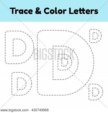 Trace Line Letter Image & Photo (Free Trial) | Bigstock