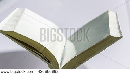 Blank White Open Book Image & Photo (Free Trial) | Bigstock