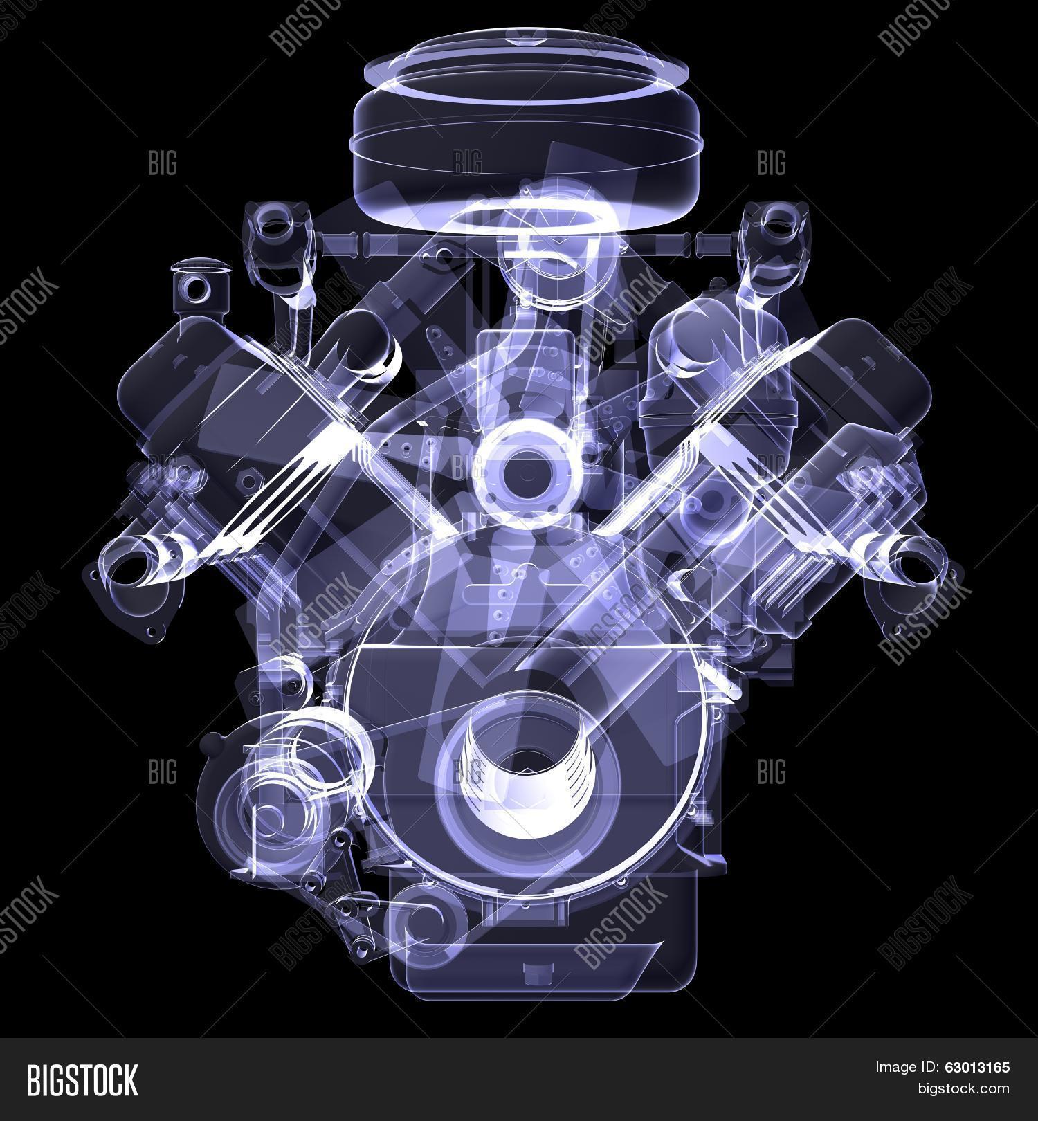 Diesel Engine. X-ray Image & Photo (Free Trial) | Bigstock