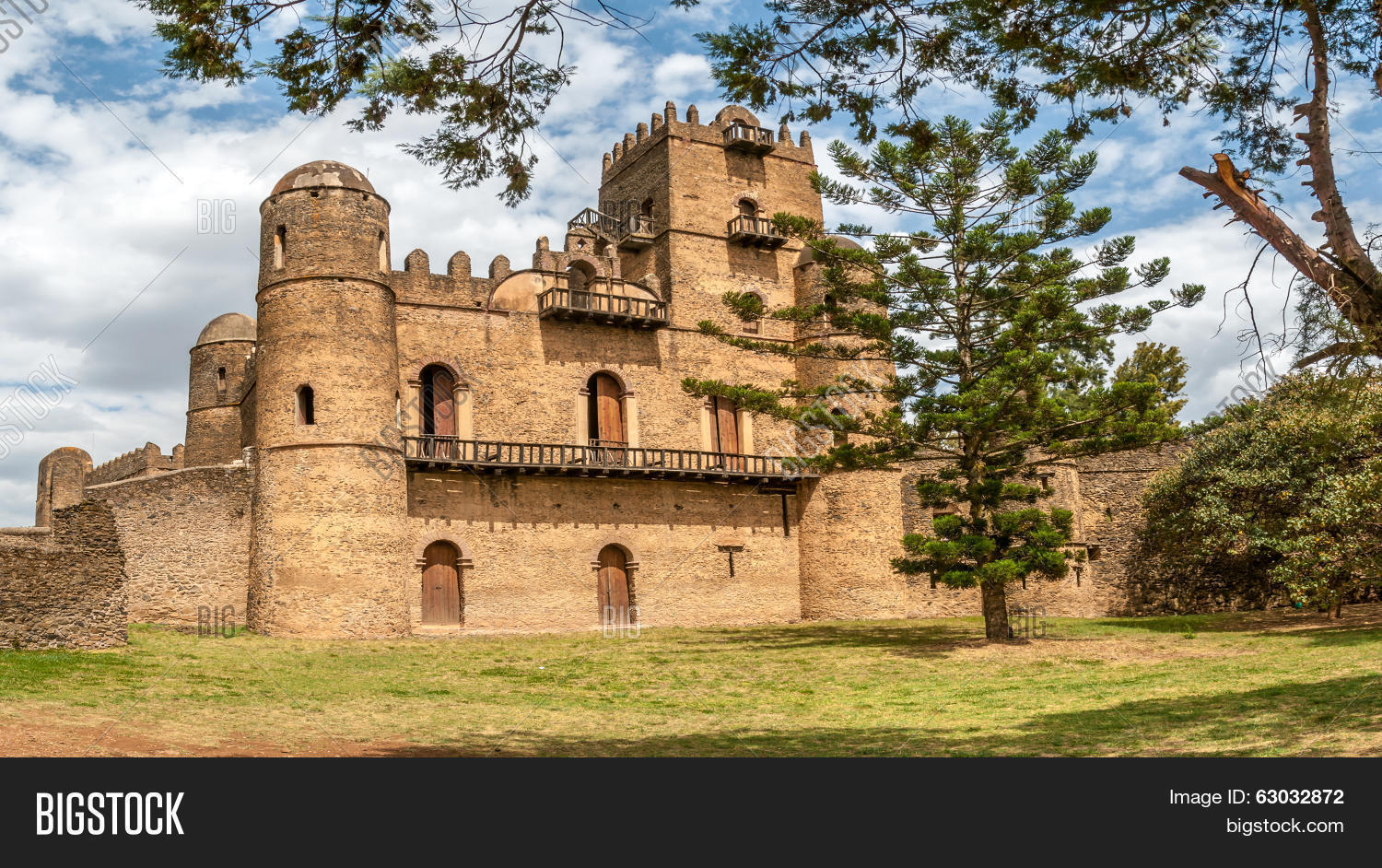 View Fasilides Castle Image & Photo (Free Trial) | Bigstock