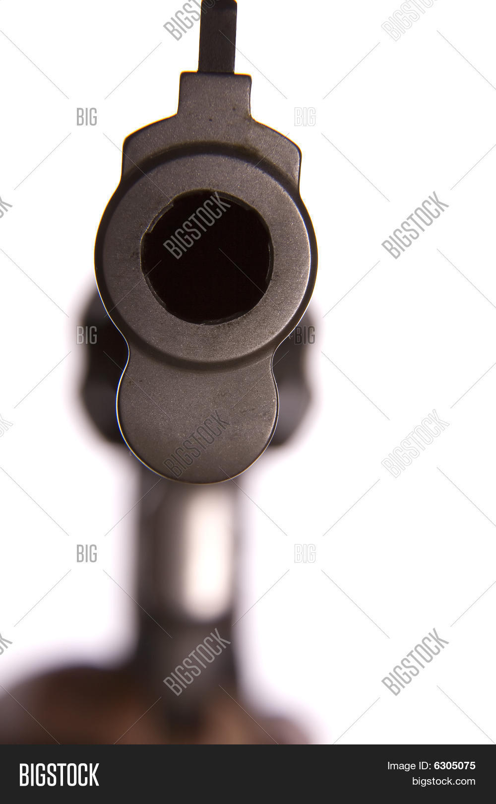 Looking Down Barrel Image & Photo (Free Trial) | Bigstock