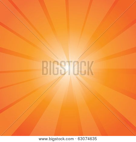 Orange Sun Rays - Image & Photo (Free Trial) | Bigstock