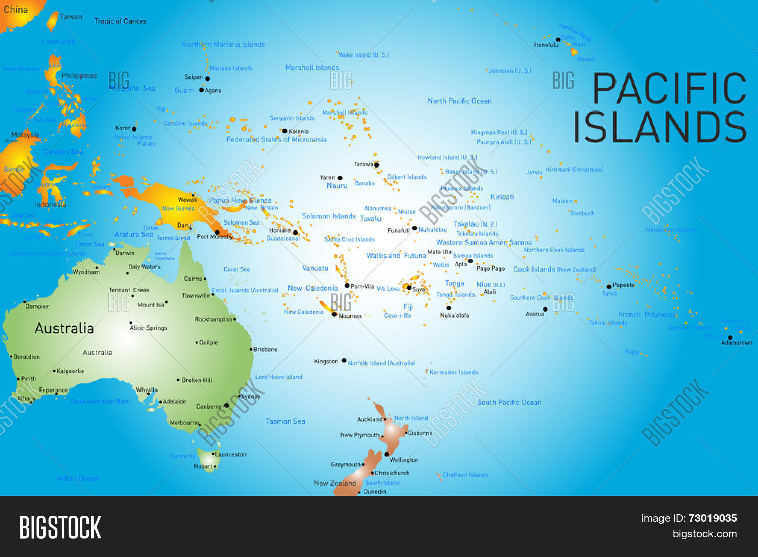 Vector Color Map Vector & Photo (Free Trial) | Bigstock