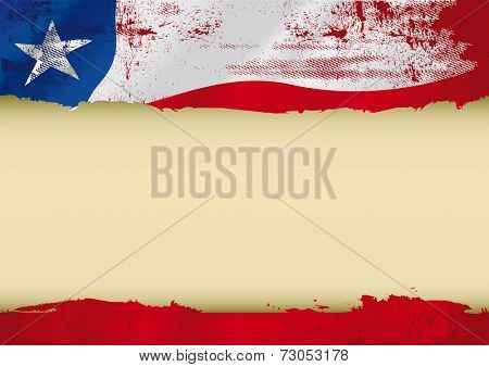 Chile Used Flag. Vector & Photo (Free Trial) | Bigstock