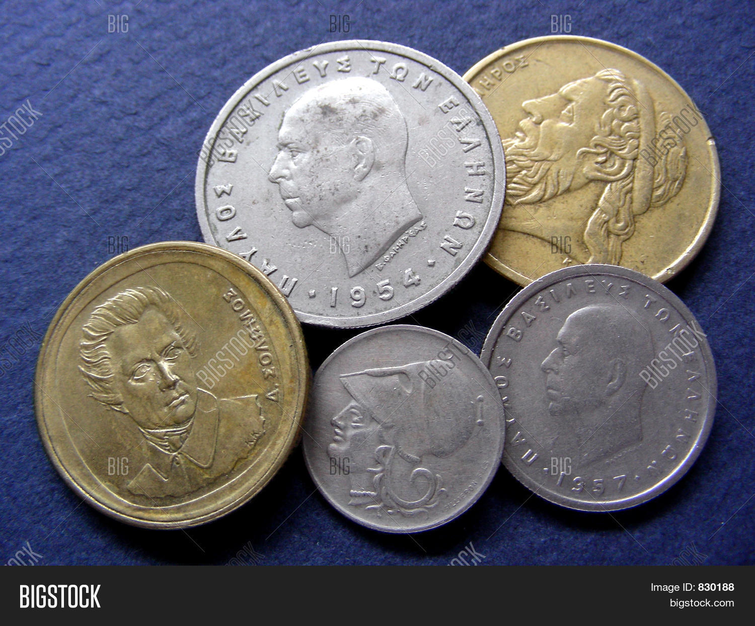 Greek Coins - Heads Image & Photo (Free Trial) | Bigstock