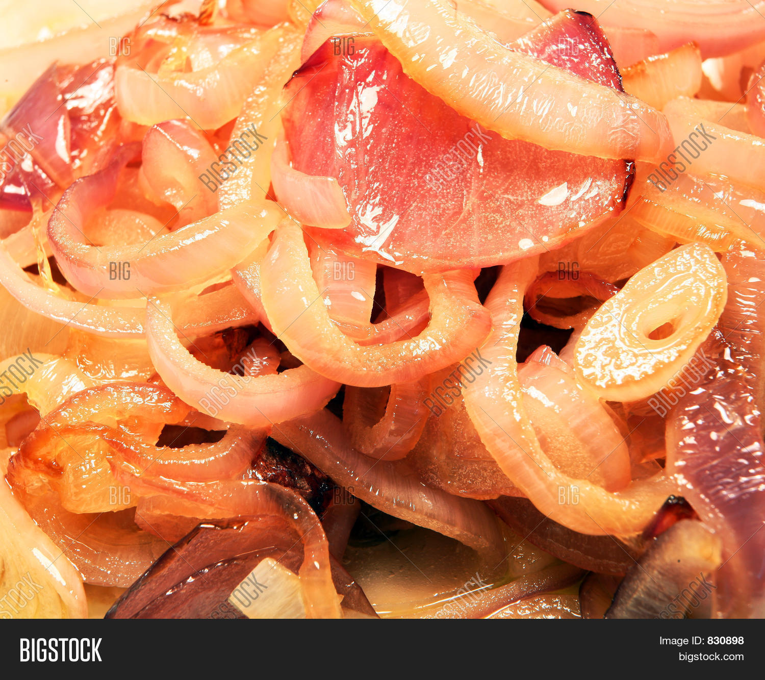 Fried Red Onions Image & Photo (Free Trial) | Bigstock