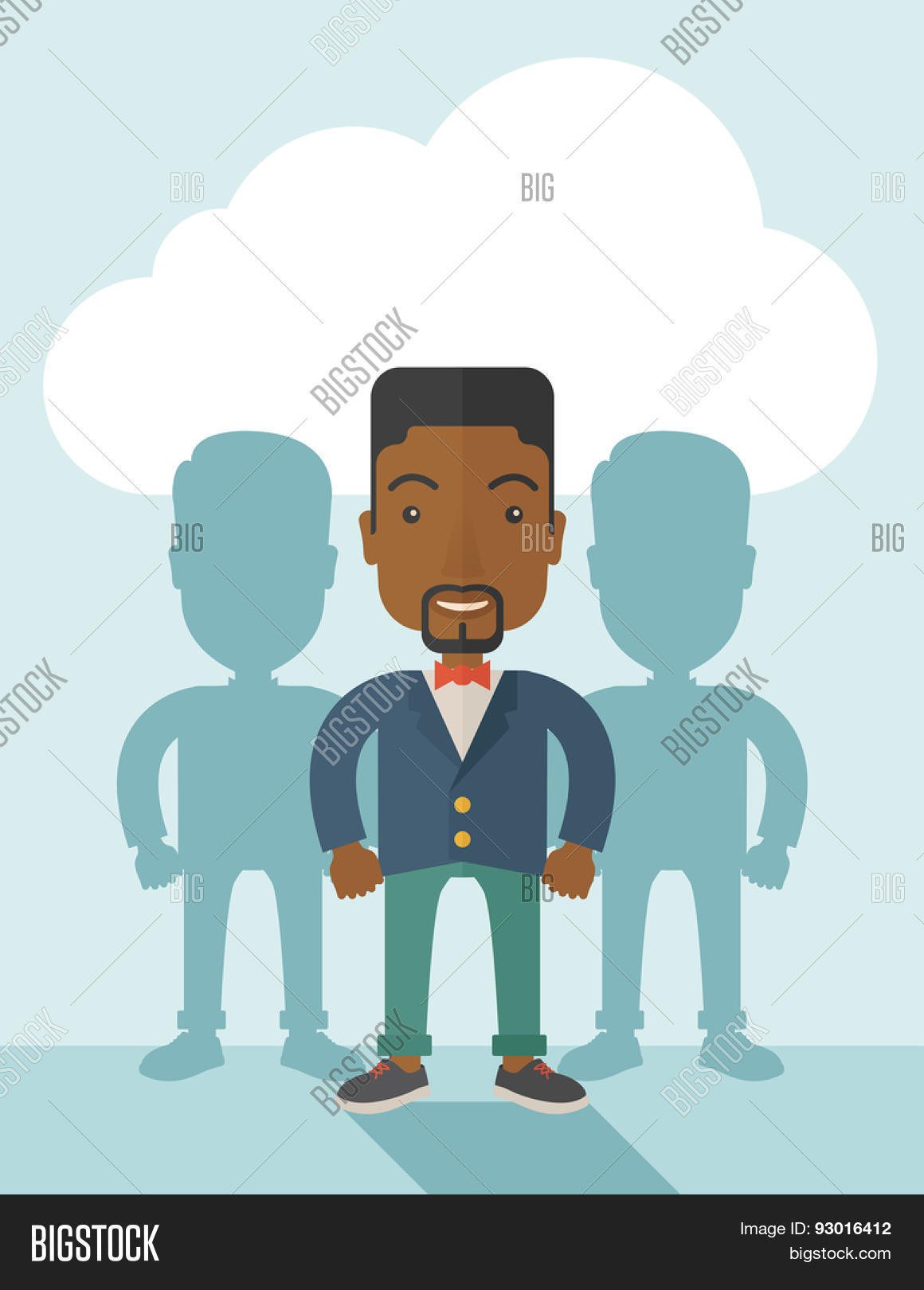 Very Confident Black Vector & Photo (Free Trial) | Bigstock