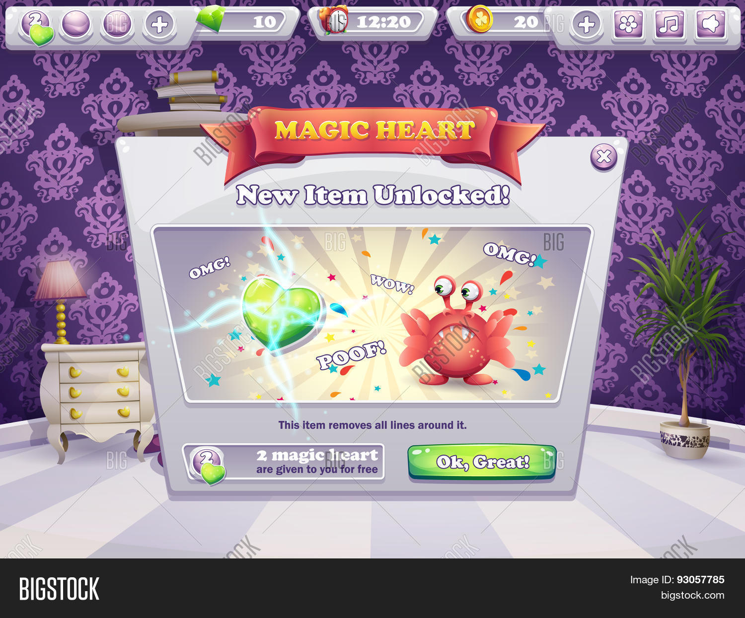 New Item Unlocked - Vector & Photo (Free Trial) | Bigstock