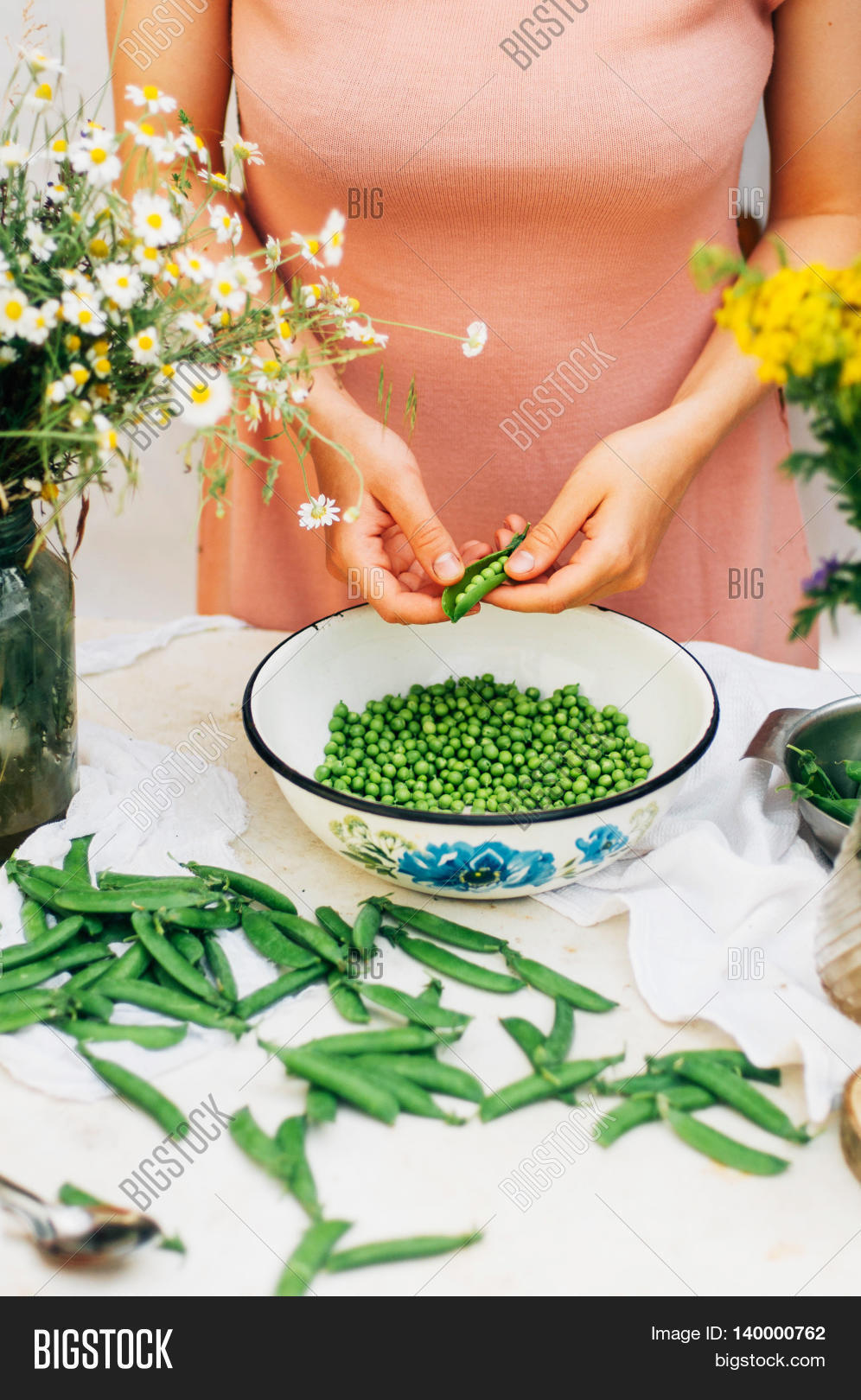 Woman Podding Fresh Image & Photo (Free Trial) | Bigstock