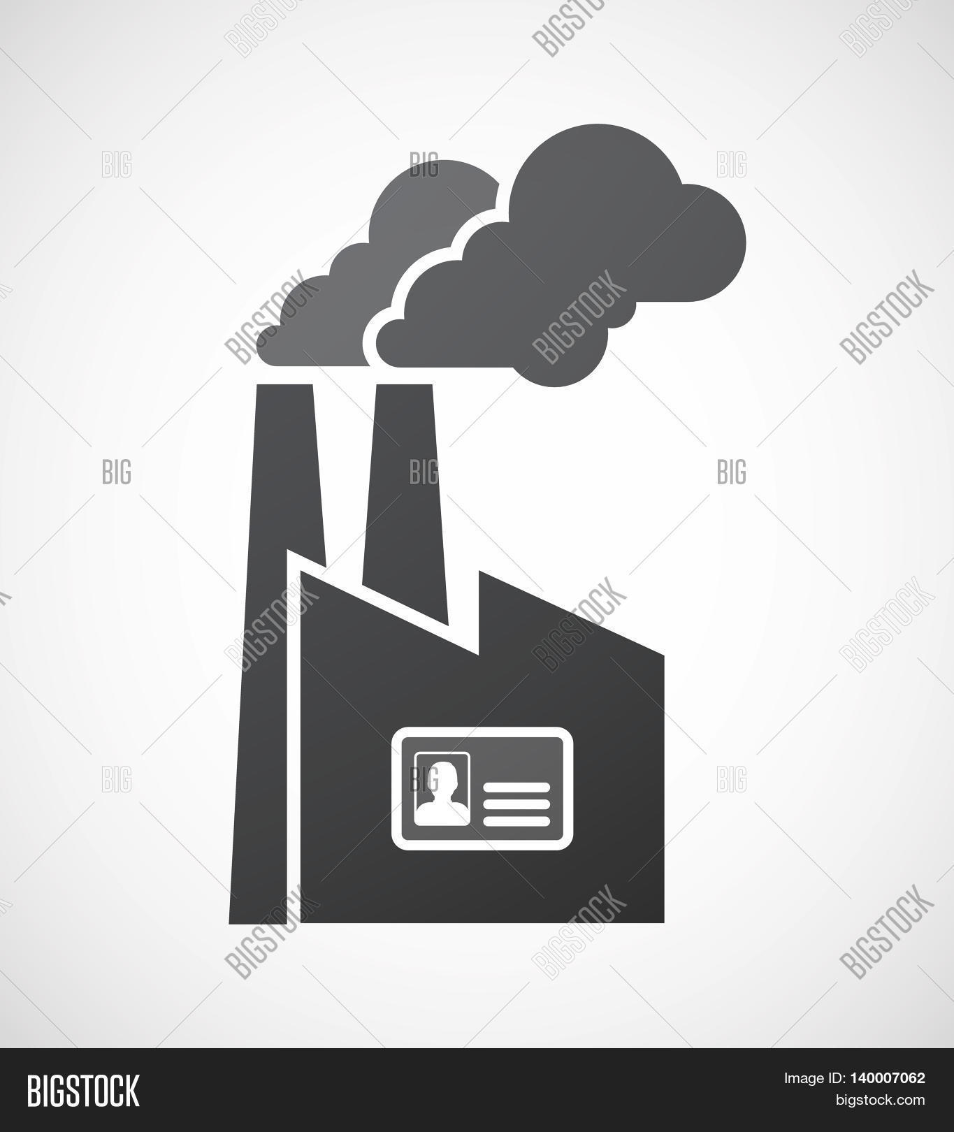 Isolated Factory Icon Vector & Photo (Free Trial) | Bigstock