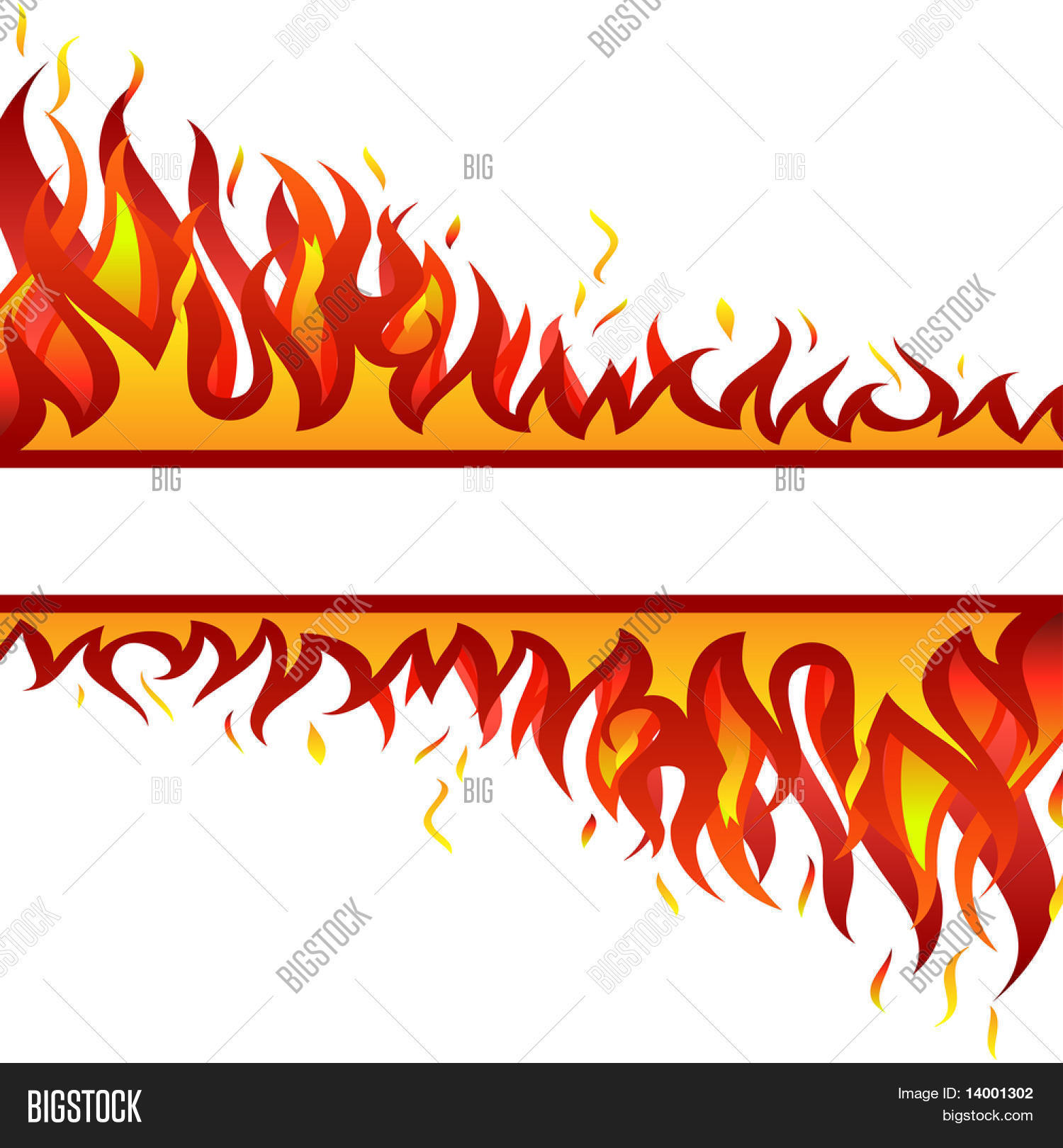 Inferno Fire Vector Vector & Photo (Free Trial) | Bigstock