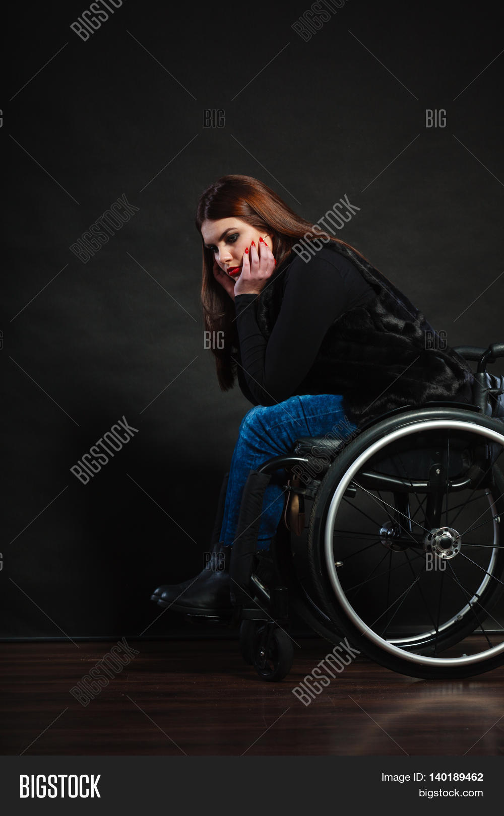 Disability Sadness Image & Photo (Free Trial) | Bigstock